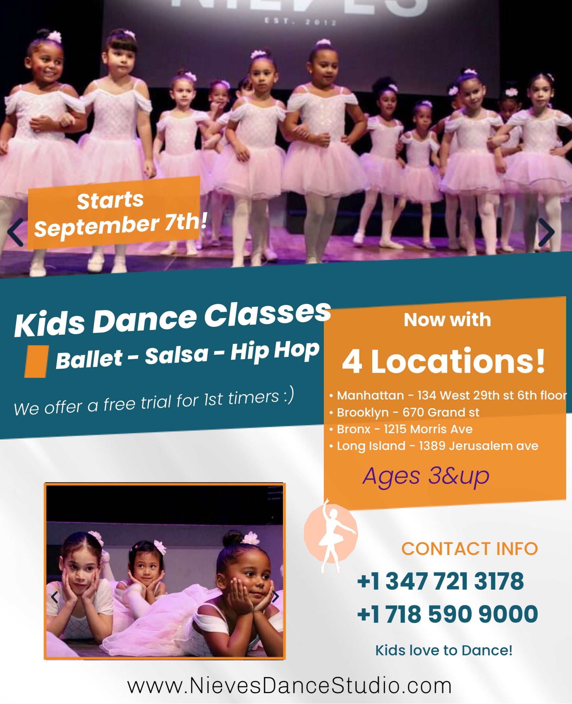 kids classes – Salsa and Bachata Dance Classes